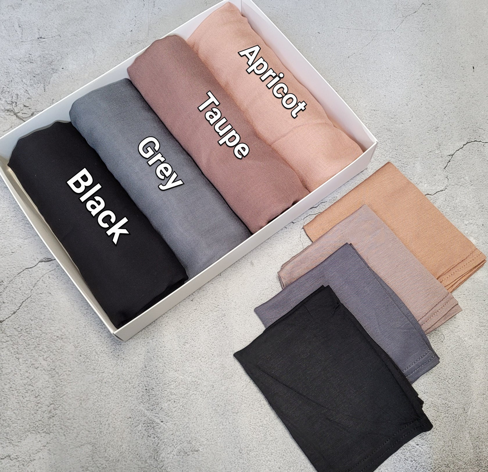 Matching Modal Hijab & Cap set – Kay collection